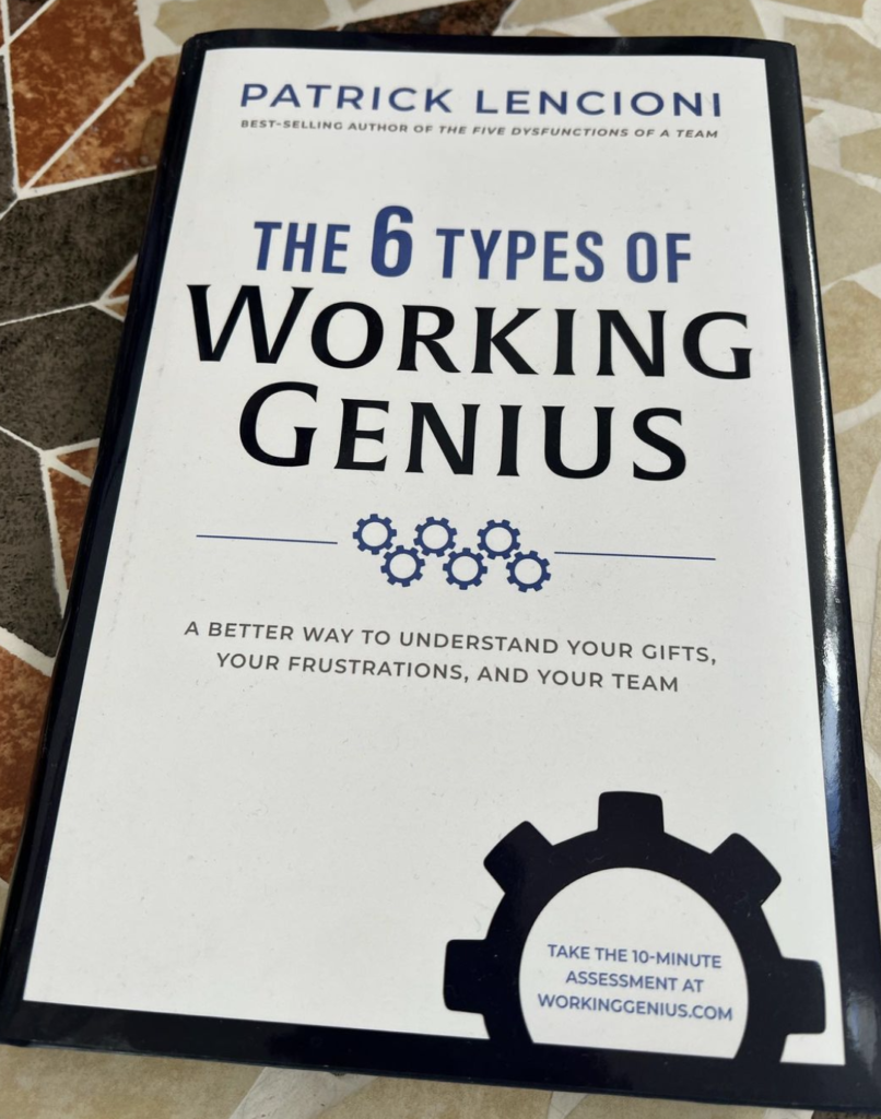The 6 Types of Working Genius – Leah Farmer